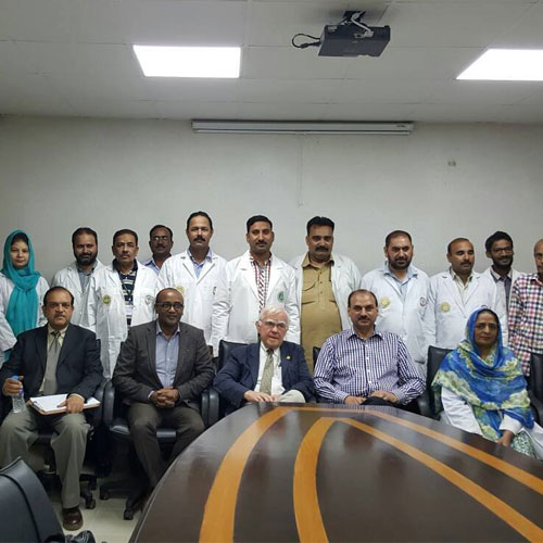 Visit of the Officials of World Health Organization | Patients Aid ...